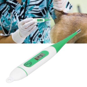 lcd animal thermometer, high sensitivity animal thermometer with lcd for sheep for horses for cattle