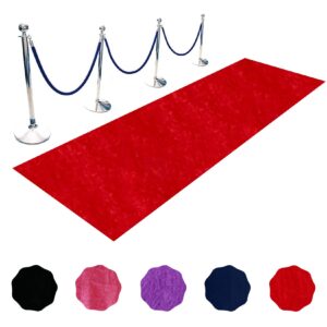 red carpet runner for party wedding aisle decorations 4ftx15ft aisle runners for weddings red aisle runner velvet fabric carpet rug wedding runner aisle outdoor for bridal shower holiday decorations