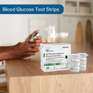 McKesson TRUE METRIX Self-Monitoring Blood Glucose Test Strips - Supplies for Diabetes Self Monitor Systems, 100 Strips, 6 Packs, 600 Total