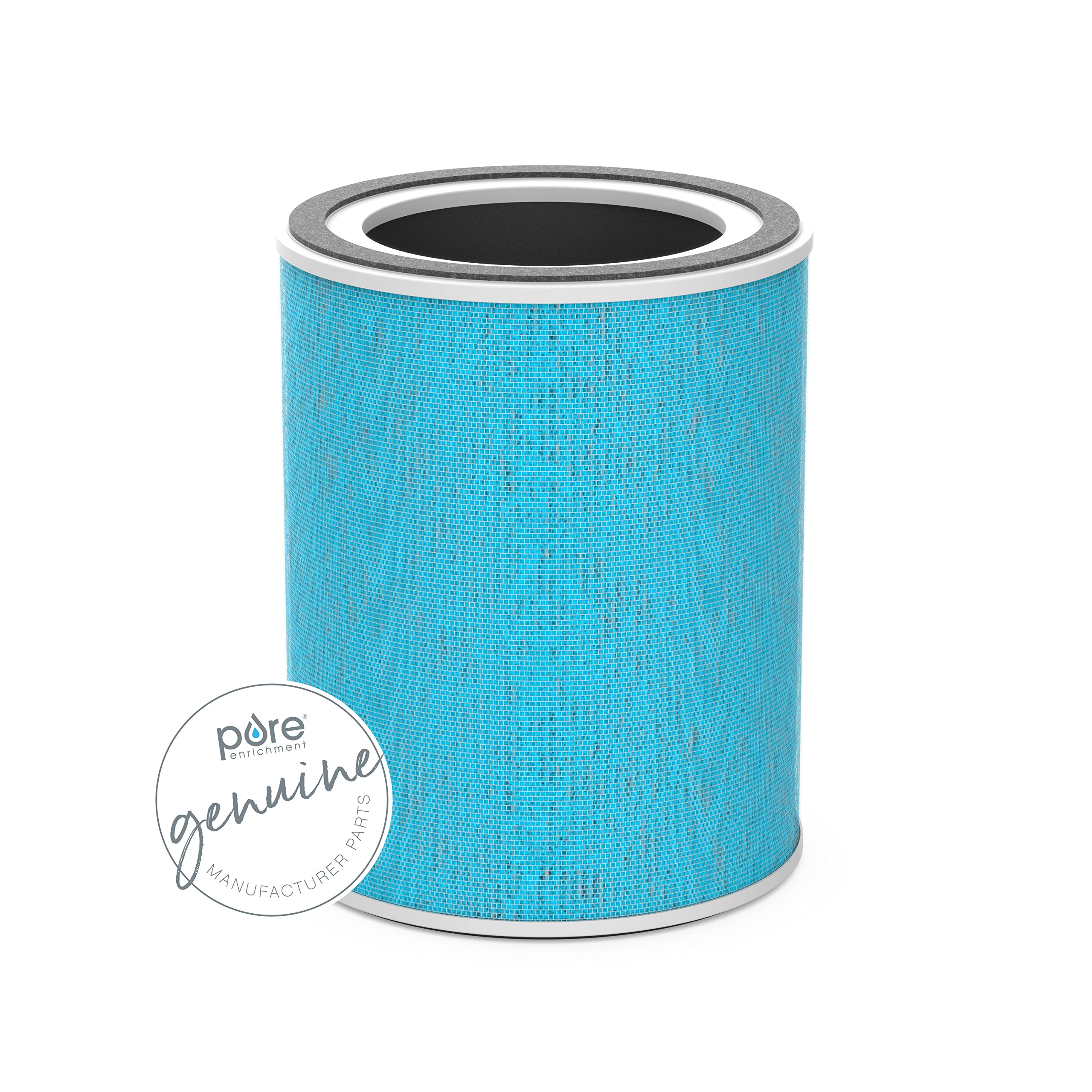 Pure Enrichment® Genuine 4-in-1 True HEPA Replacement Air Filter for the PureZone™ Turbo Air Purifier (PEAIRCYL)