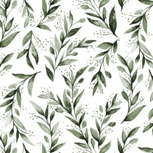 livebor green leaf wallpaper peel and stick leaf contact paper 17.7inch x 118.1inch green peel and stick wallpaper modern farmhouse wallpaper neutral sage wallpaper self adhesive decorative paper