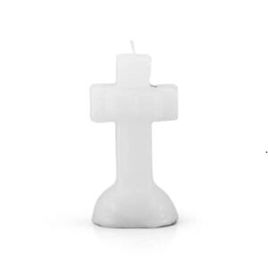 original botanica crucifix candle white