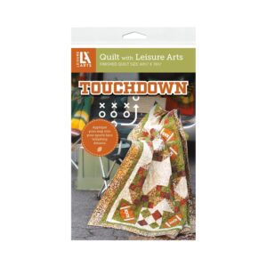 leisure arts touchdown quilting pattern