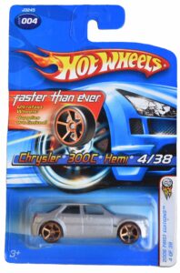 hot wheels chrysler 300c hemi, 2006 first editions 4/38