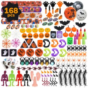 toy life halloween party favors 168 pcs kids party favor halloween treats toys in bulk goodie bags stuffers return gifts for kids birthday party favor halloween trick or treat classroom party supplies