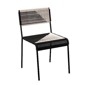 sei furniture watkindale outdoor chair set-2pc, black