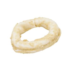 raw dog 3" collagen ring for dogs, 100% beef, corium collagen premium dog treats, all natural dog chews, thick chew circles for dogs