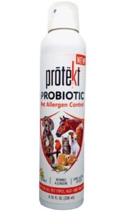 prōtëkt probiotic pet allergen control spray