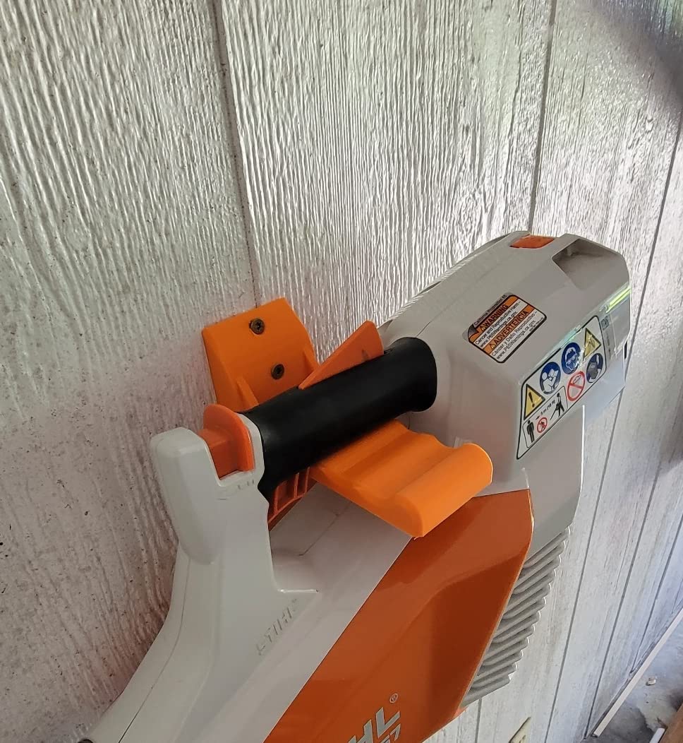 Universal Leaf Blower Wall Mount (compatible with Stihl electric blowers)