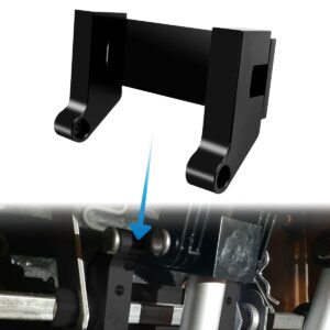 Metal Drive Toggle Bracket Fits for La-Z-Boy Lazyboy Power Recliners Aluminum Repair Parts Black with 2 Plastic Split Bushings