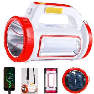 solar camping lights rechargeable lantern,4000mah battery for power outage supplies emergency lights for home power failure,1000lm camping lantern solar lamps long battery life ipx4 waterpoof