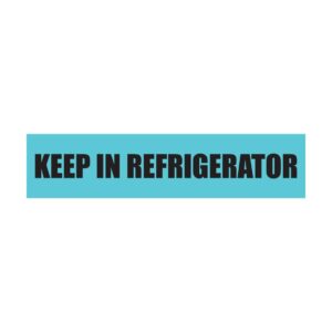 keep in refrigerator - veterinary label stickers - 1.63 x 0.38 inch veterinary prescription labels medical charts pharmacy medication instruction vet stickers file folder labels - 1 packs, 300 labels