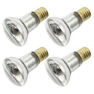 sqxbk lava lamp bulb 4pcs 120v 40w r39 e17 reflector type replacement light bulbs