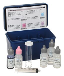 quat qac drop test kit 1 drop is 10-50 ppm depending on sample size