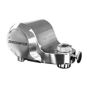 zerowater chrome faucet mount