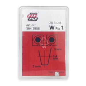 rema tip top 20 w-1 tire regroover angle edge blades, 3-4mm wide, up to 7mm deep, w fix 1