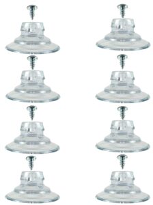 wis-sales (8-pack small 1 1/4 inch) pennsylvania heavy duty suction cups with screws signs, radar detector, thermometers, bird feeders, and more.