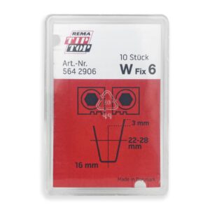 rema tip top 10 w-6 tire regroover angle edge blades, 22-28mm wide, up to 16mm deep, w fix 6