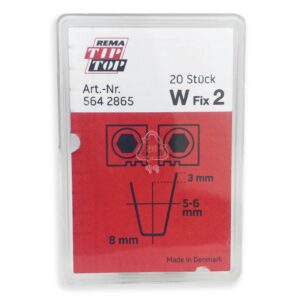 rema tip top 20 w-2 tire regroover angle edge blades, 5-6mm wide, up to 8mm deep, w fix 2