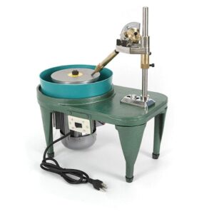 gem faceting machine 180w emerald grinding and polishing machine 2800rpm rock polishing machine jewelry corner polishing machine with faceting manipulator and triangular abrasive