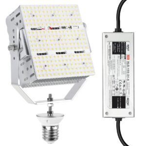 150w led retrofit kit for shoebox (650w mh/hps replacement) 100-277v 5000k 21750lm e39 mogul led parking lot retrofit lights for tennis court high bay street area lighting fixture etl listed dlc…