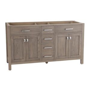 vintage tub & bath mason hill 60 inch oak vanity