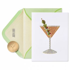 papyrus judith leiber birthday card for her (cheers to you)