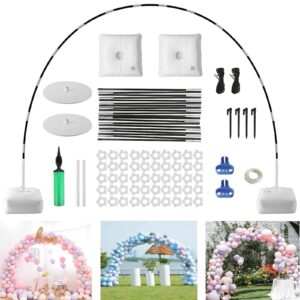 balloon arch kit, 10ft width & 9ft height adjustable balloon arch stand for wedding baby shower birthday party full-month baby banquet graduation housewarming christmas decoration supplies