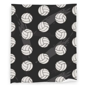 volleyball sport throw blanket flannel fleece fuzzy blankets soft warm cozy for bed couch sofa living room for teens 60"x50"