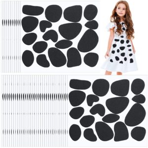 adhesive felt circles black self adhesive felt pads felt stickers small dalmation dots for halloween adult diy costume party decorations supplies(360 pcs)