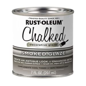 rust-oleum chalked decorative glaze smoked 7 oz.