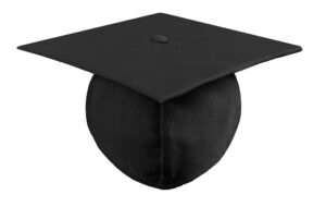 yiioss graduation cap with 2024 tassel year charm black graduation cap for high school & bachelor