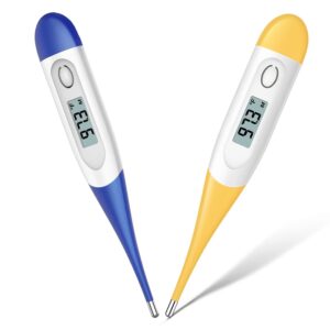 bundle of thermometer for adults, digital thermometer with 10 seconds