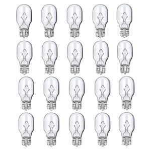 kscjdg 4w 12v t5 light bulbs for landscape light bulbs/wedge base low voltage lights bulbs/garden light bulbs/deck light bulbs/yard light bulbs/malibu bulbs - 20 pack (4w)