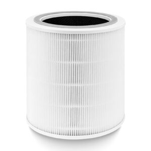 core 400s replacement filter for core 400s and levoit core 400s-rf smart wifi air purifiers, 1pack, white