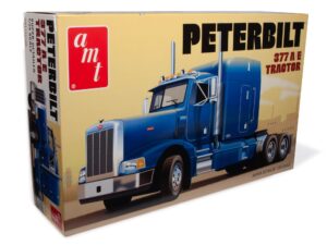 amt classic peterbilt 377 a/e tractor 1:24 scale model kit