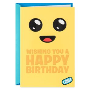 hallmark fortnite birthday card for kids with decal (peely)