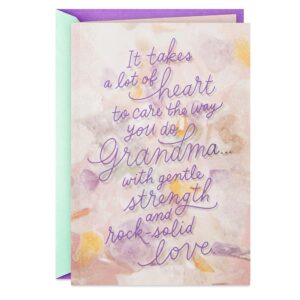 hallmark birthday card for grandma (a lot of heart)