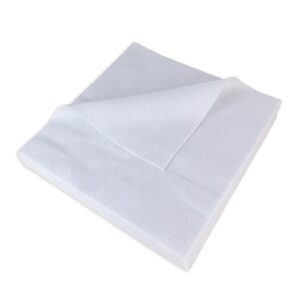 jtnohx soft white felt, flexible felt fabric for toy handwork, 12"x12" 20pcs felt sheets 1.4mm thick for diy craft and sewing projects