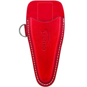 danco premio leather sheath 7.5 inch (red)