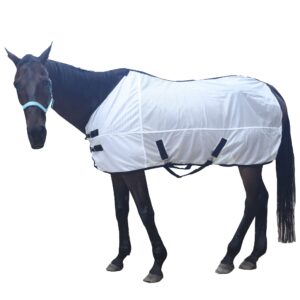 horse mesh fly sheet standard neck summer rug 66"