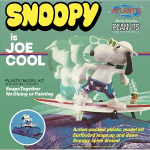 atlantis toy & hobby inc. snoopy joe cool surfing aanm7502 plastic models other misc