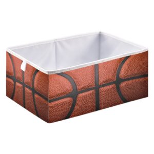 bolaz basketball ball texture closet organizers storage cubes storage bins shelf baskets containers for home kids room toys office