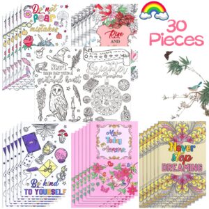 30 pcs inspirational coloring book bulk motivational coloring books for kids adult mandala coloring books stress relieving back to school gifts