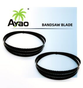 ayao band saw blades 82 inch x 3/8 inch x 6tpi, 2 blades