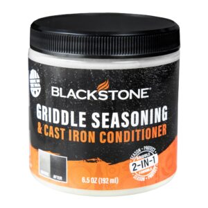 2 set - blackstone griddle seasoning and conditioner 1 bottle of 2-in-1 griddle formula