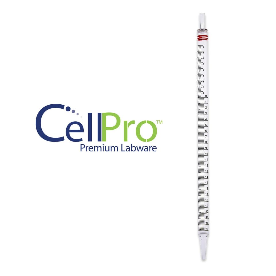 CellPro™ Serological Pipetts, Sterile, Individually Wrapped, Resealable Bulk Bagged (25ml, 200)