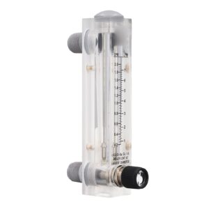 liquid meter 0.2‑2gpm plastic transparent acrylic panel type liquid flowmeter measurement