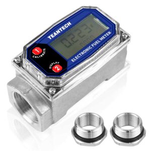 turbine flow meter 3/4" inch digital lcd display with npt counter oil flowmeter kerosene diesel fuel flow for measure diesel kerosene gasoline