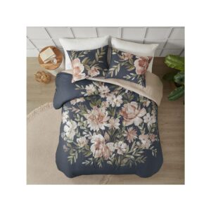 camillia 3 piece cotton duvet cover set